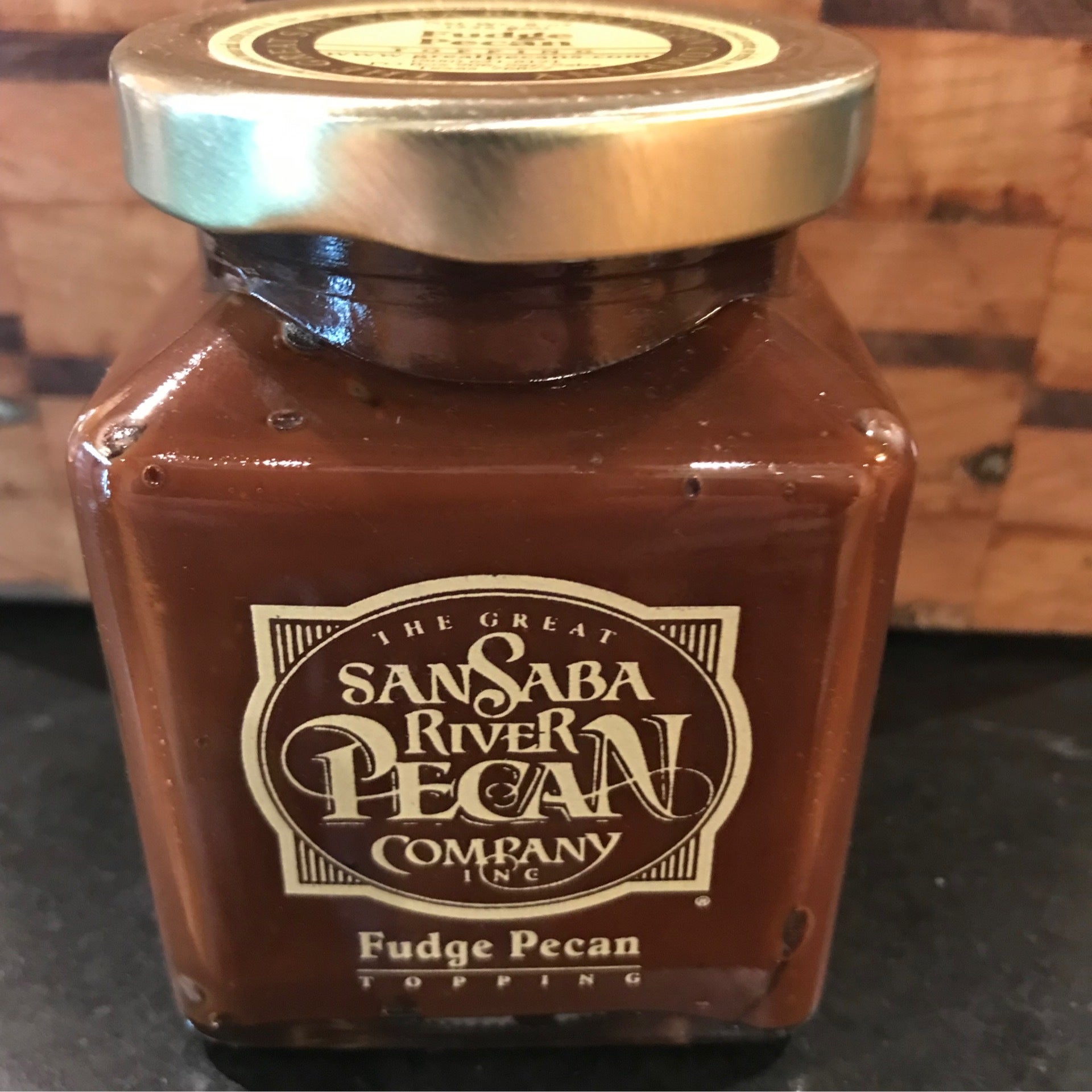8 OZ. Fudge Pecan Preserves by the Great San Saba River Company | My Site